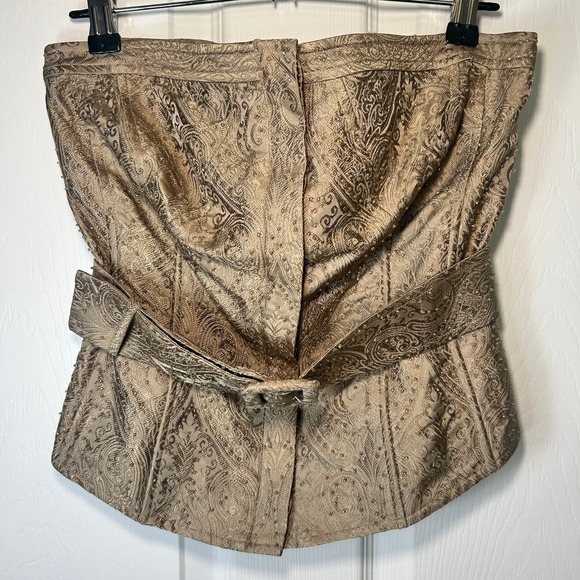 Magaschoni | Tops | Vintage Mag By Magaschoni Silk Beaded Paisley ...